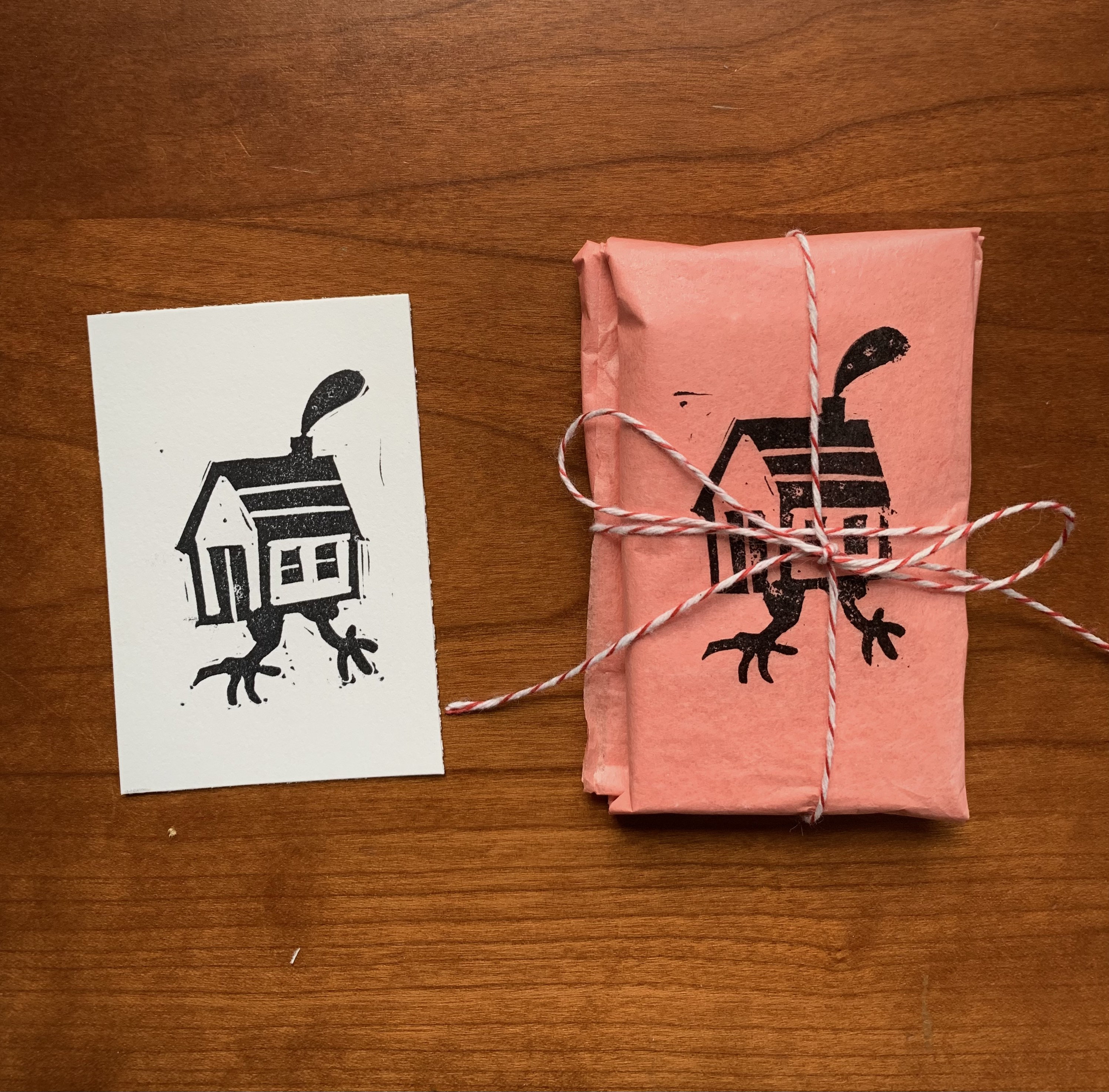 Custom Hand Carved Stamp | Personalized Logo Stamp | Linocut Unique ...