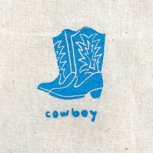 Hand-printed Trans Cowboy T-shirt Transgender Flag Shirt Pink Blue ...