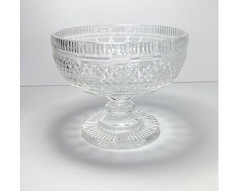 Crystal Compote Bowl - Etsy