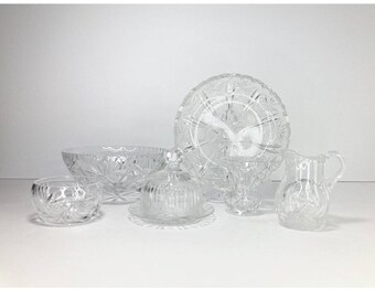 Crystal Dinnerware - Etsy