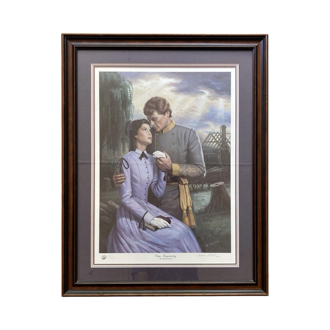 Samson Pollen “new Beginning” Large Framed Signed & Numbered Print 31 ...