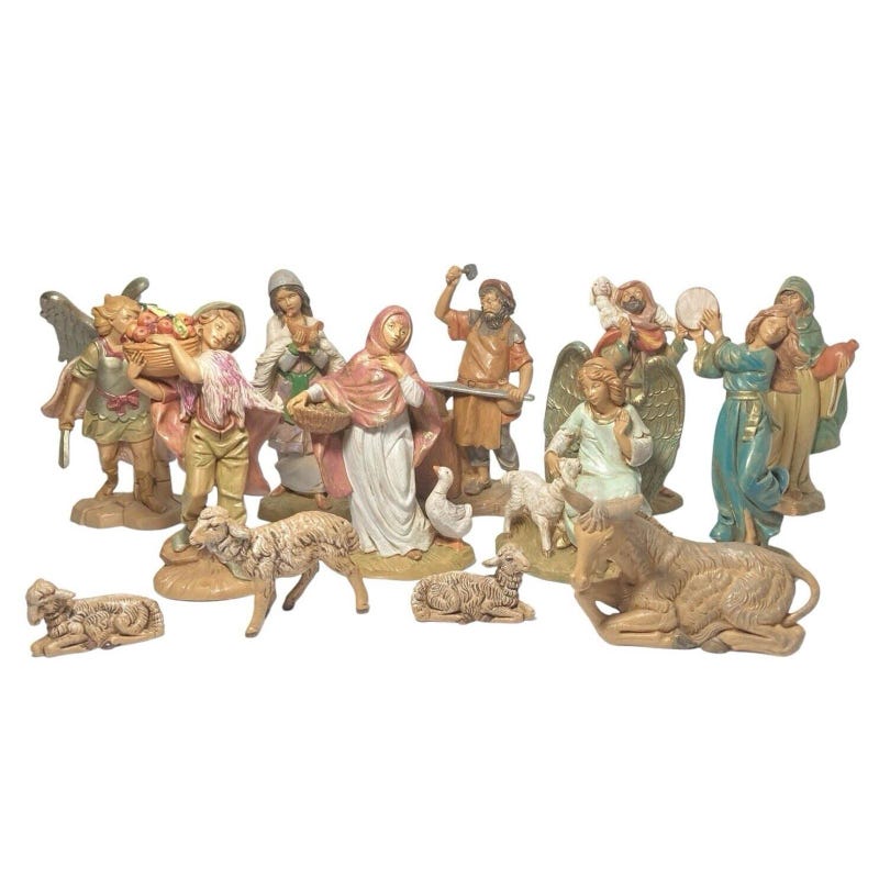 Nativity Set Resin - Etsy