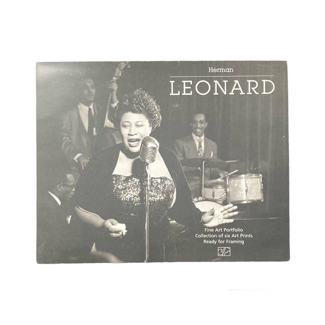 1991 Herman Leonard & Graphique De France 6-piece Portfolio Jazz ...