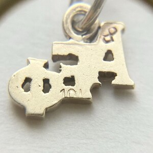 1960s 10K Gold Alpha Epsilon Phi Aephi ΑΕΦ Mini Letter Staggered ...