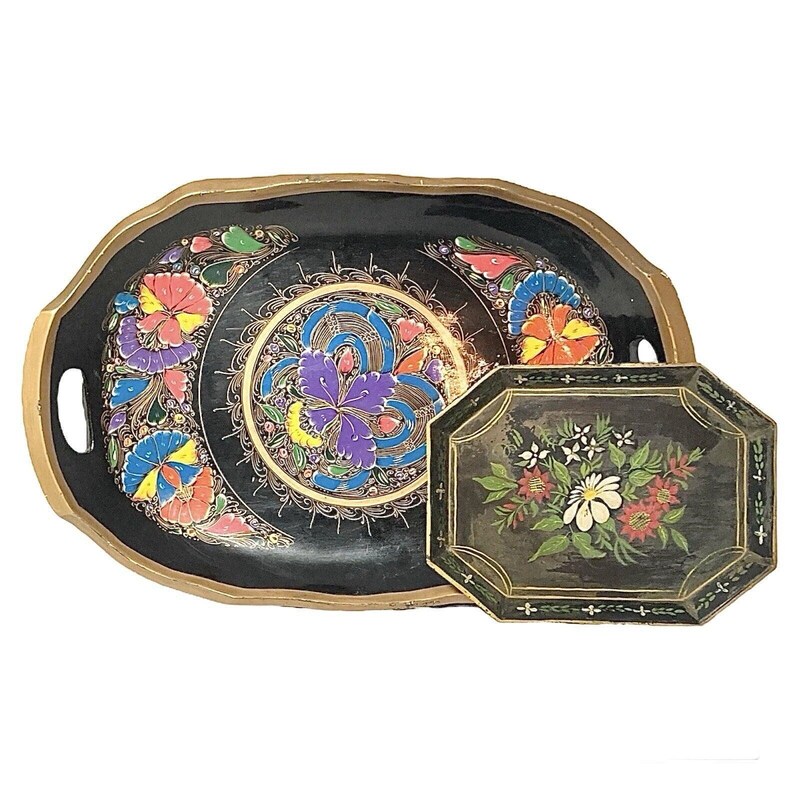 Russian Metal Tray - Etsy