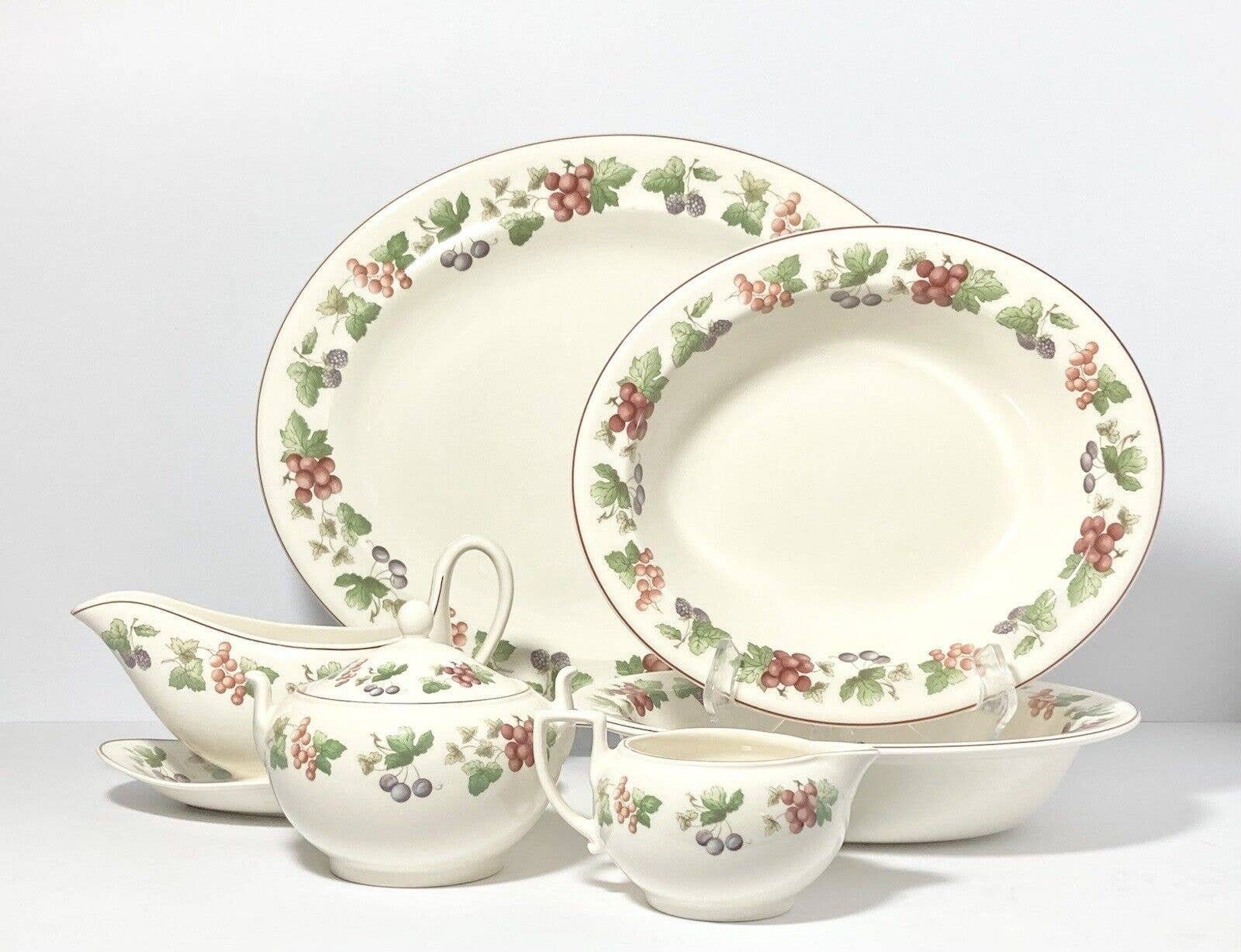 Wedgwood provence 6-piece Ceramic Serving Hostess Dinnerware - Etsy