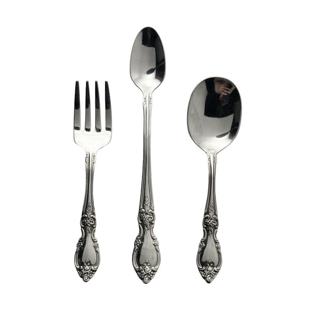 Oneida louisiana 3-piece Stainless Baby Infant Flatware Set - Etsy