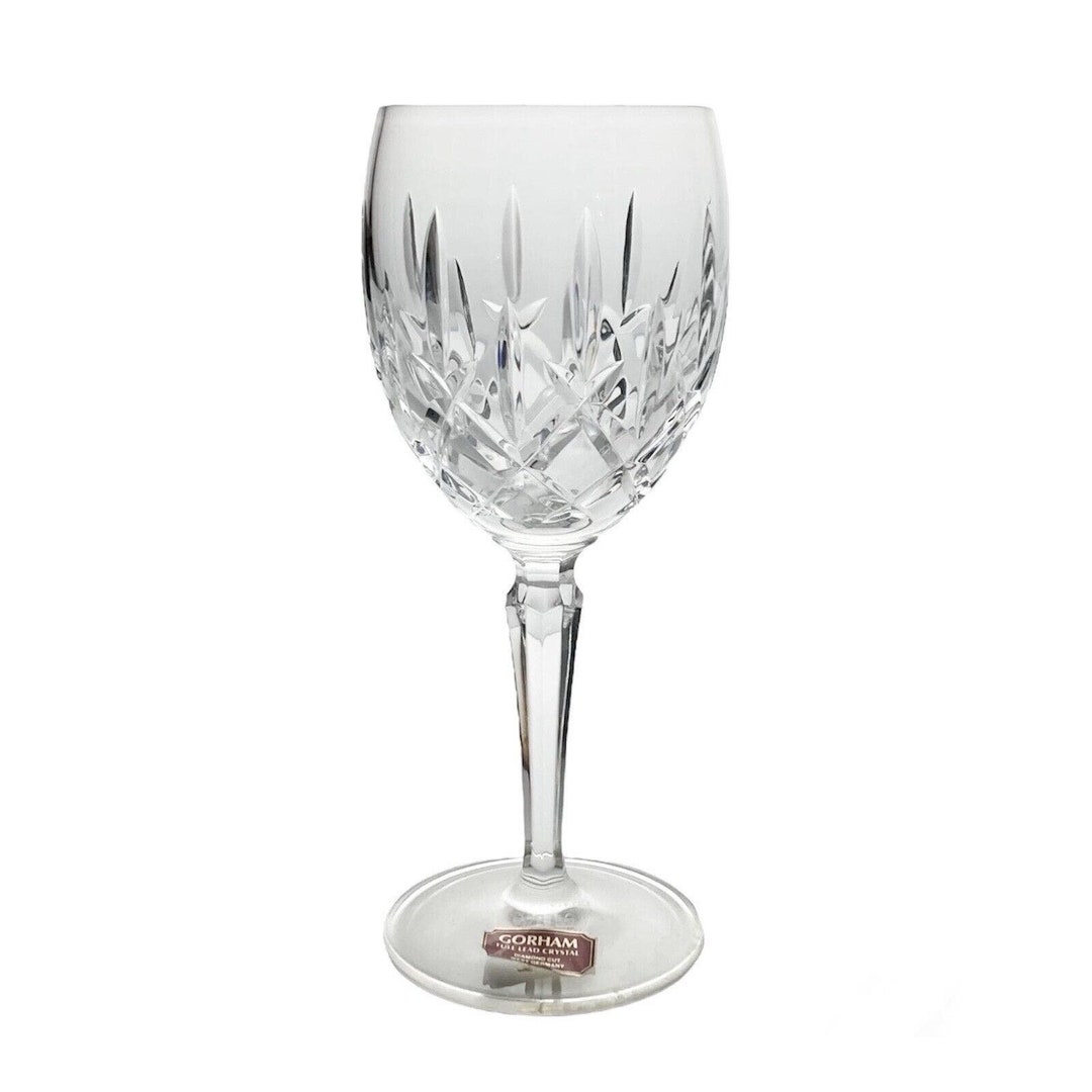 Gorham lady Anne Single Crystal Wine Glass 6 7/8 7oz Signed - Etsy
