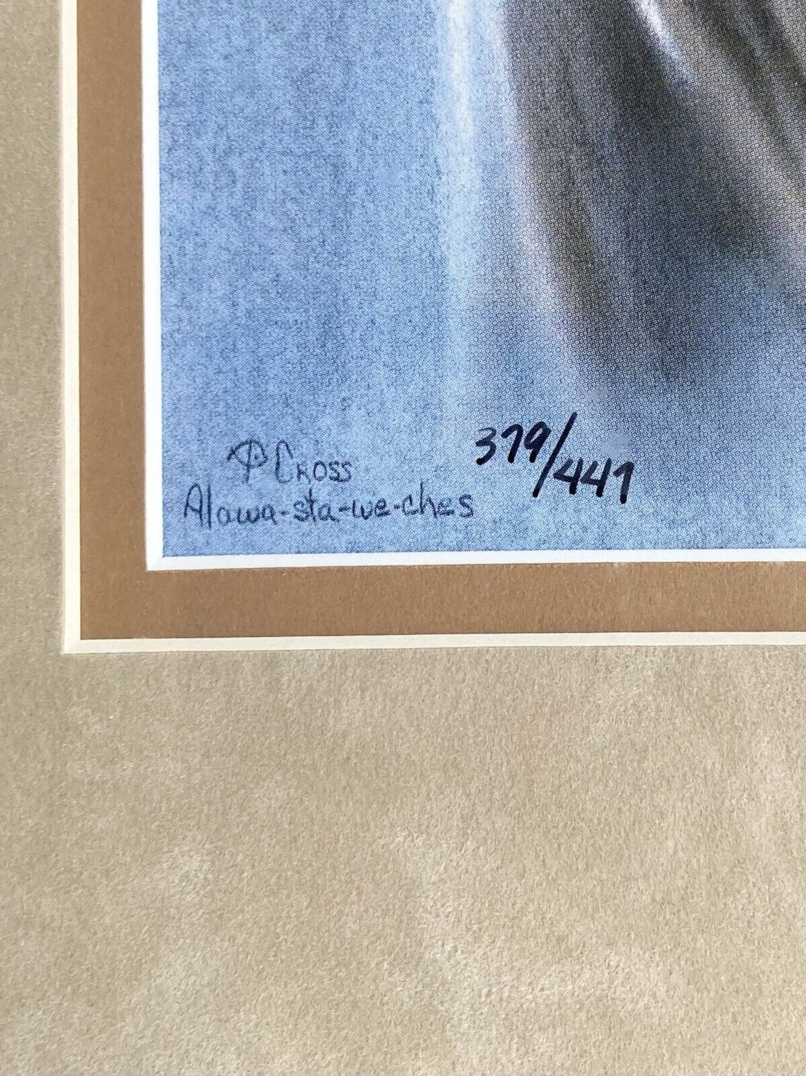 1993 Penni Anne Cross “daybreak” Framed 16.5” Litho Signed Print 379/ ...