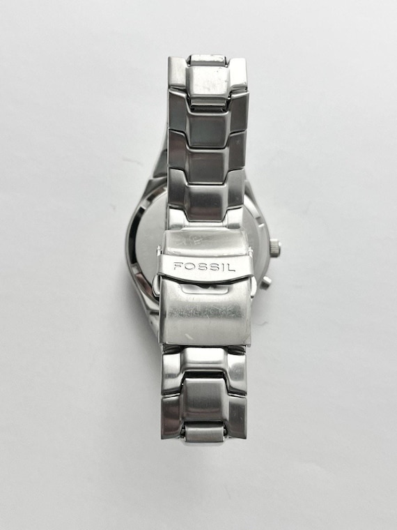 2000s Y2K Fossil Big Tic JR-8222 Blue Flame Animated … - Gem