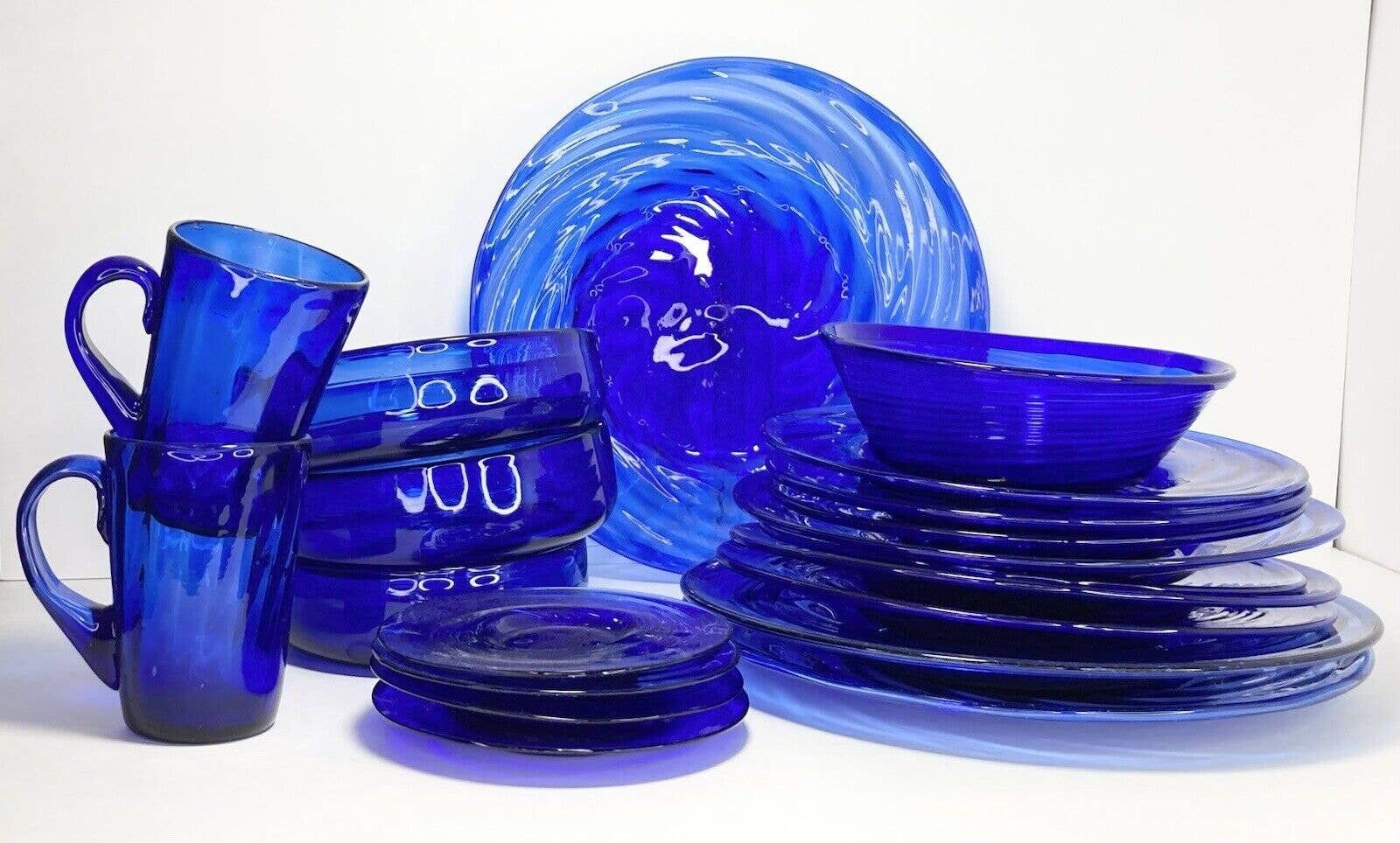 Glass Dinner Set