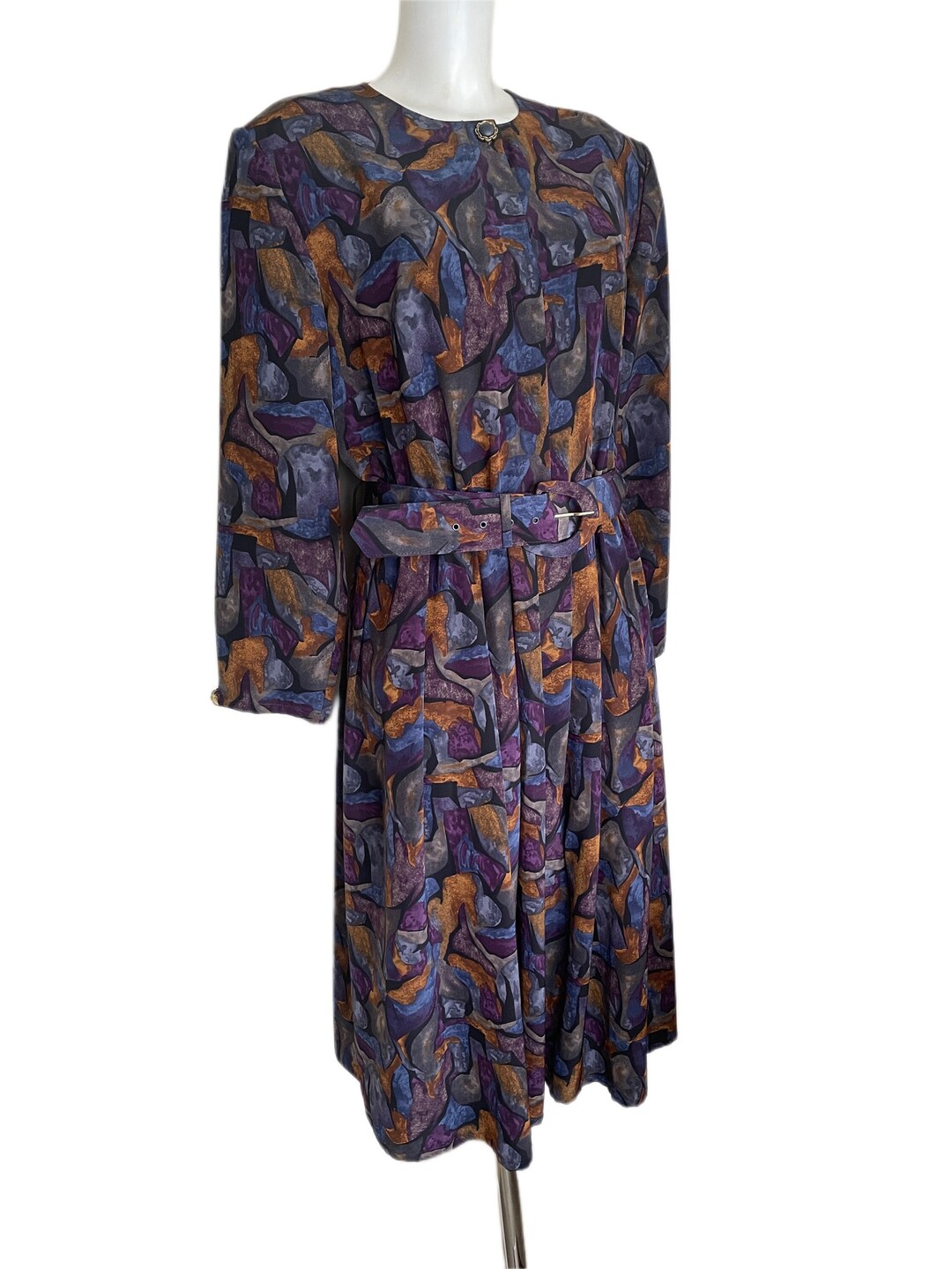 90s Does 80s St Michael Dress, True Vintage Sloane Ranger Princess ...