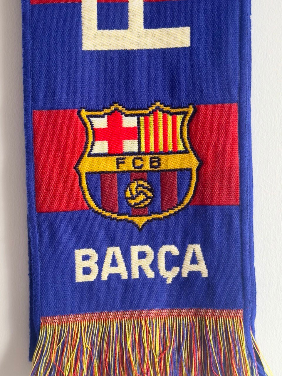 Official FC Barcelona Scarf - Etsy New Zealand