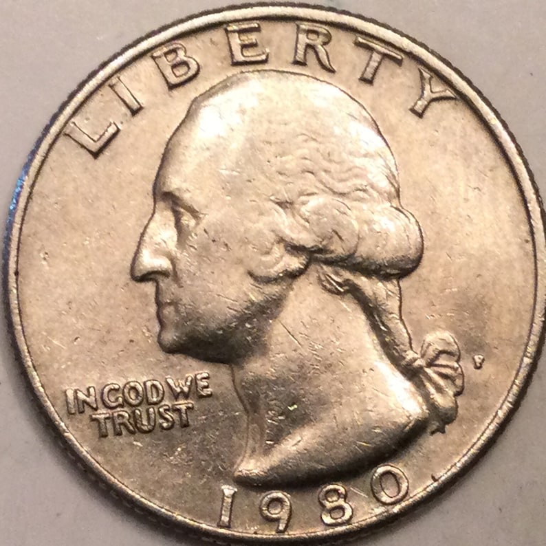 1980 P Washington Quarter - Etsy