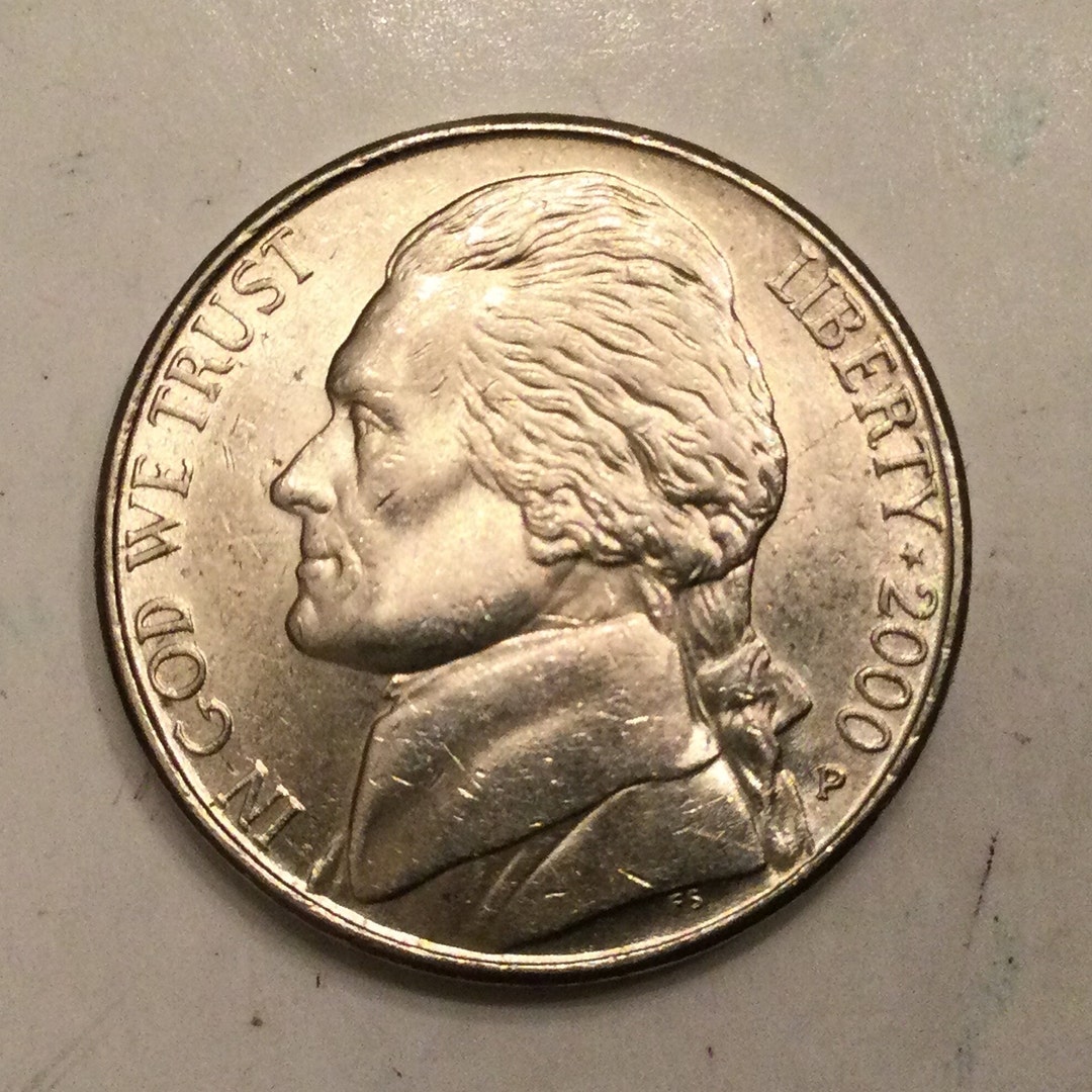 2000 P Jefferson Nickel - Etsy