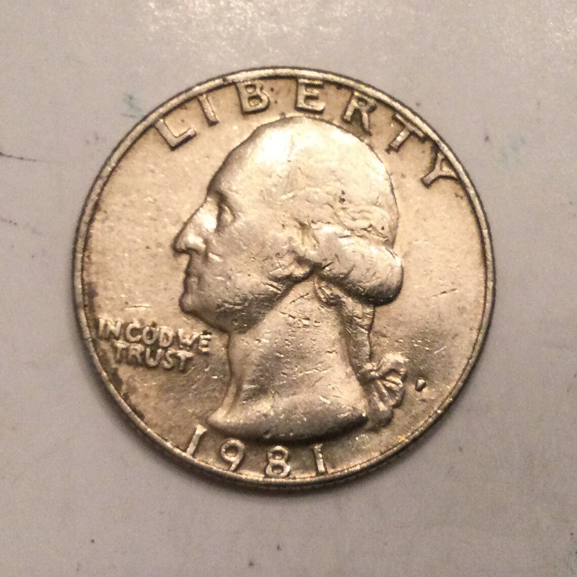 1981 P Washington Quarter - Etsy