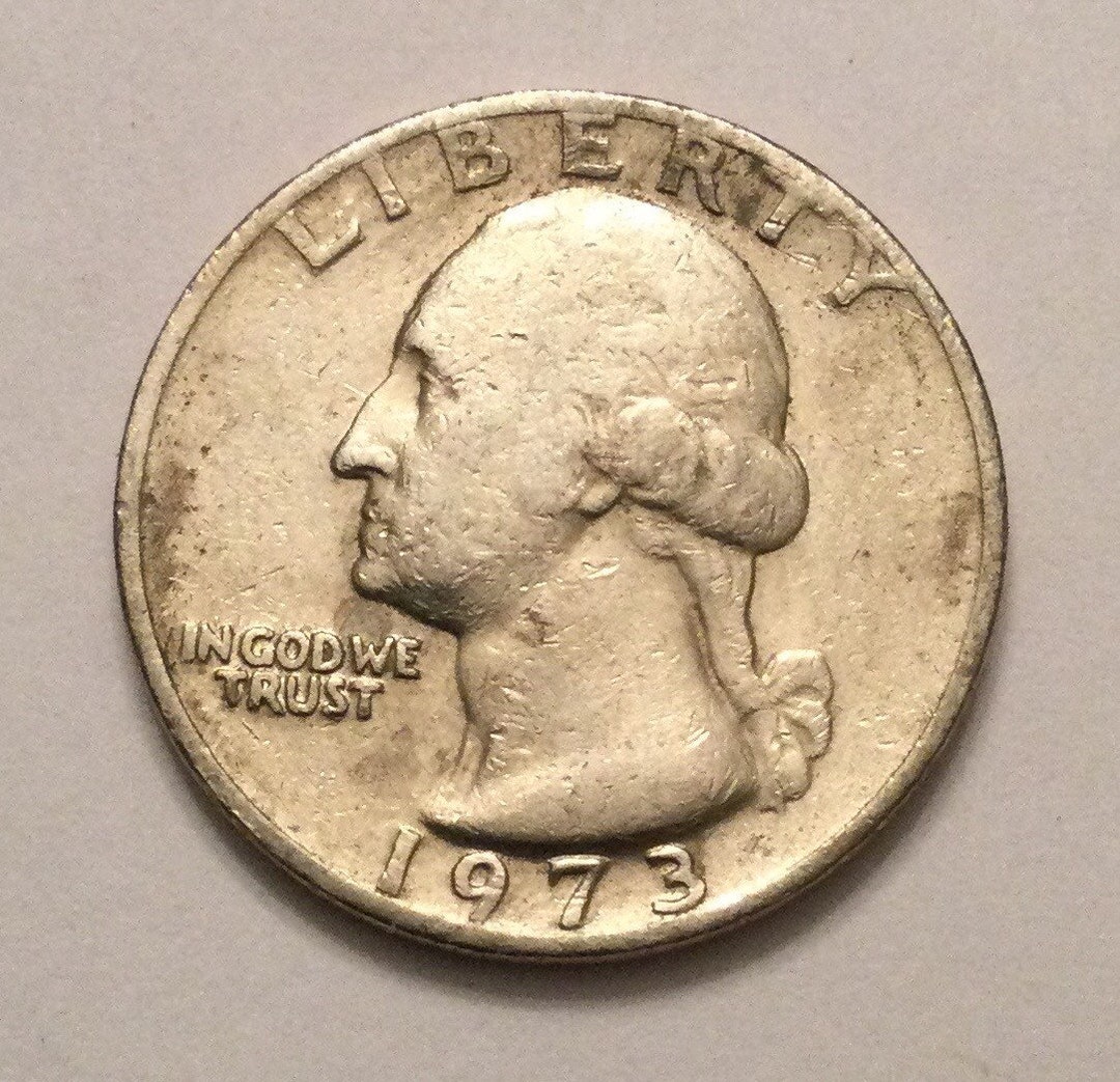 1973 Washington Quarter - Etsy