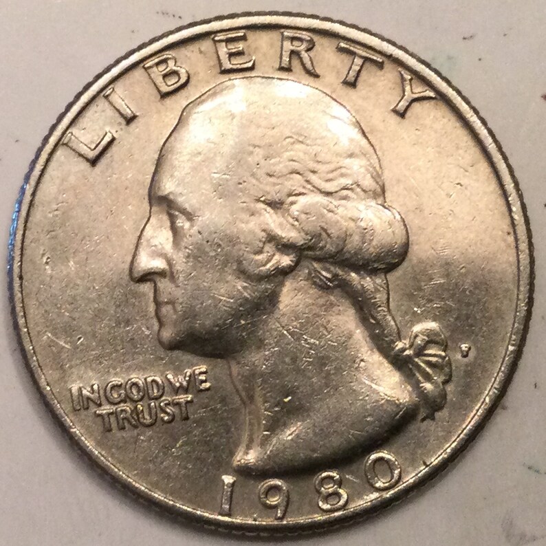 1980 P Washington Quarter - Etsy