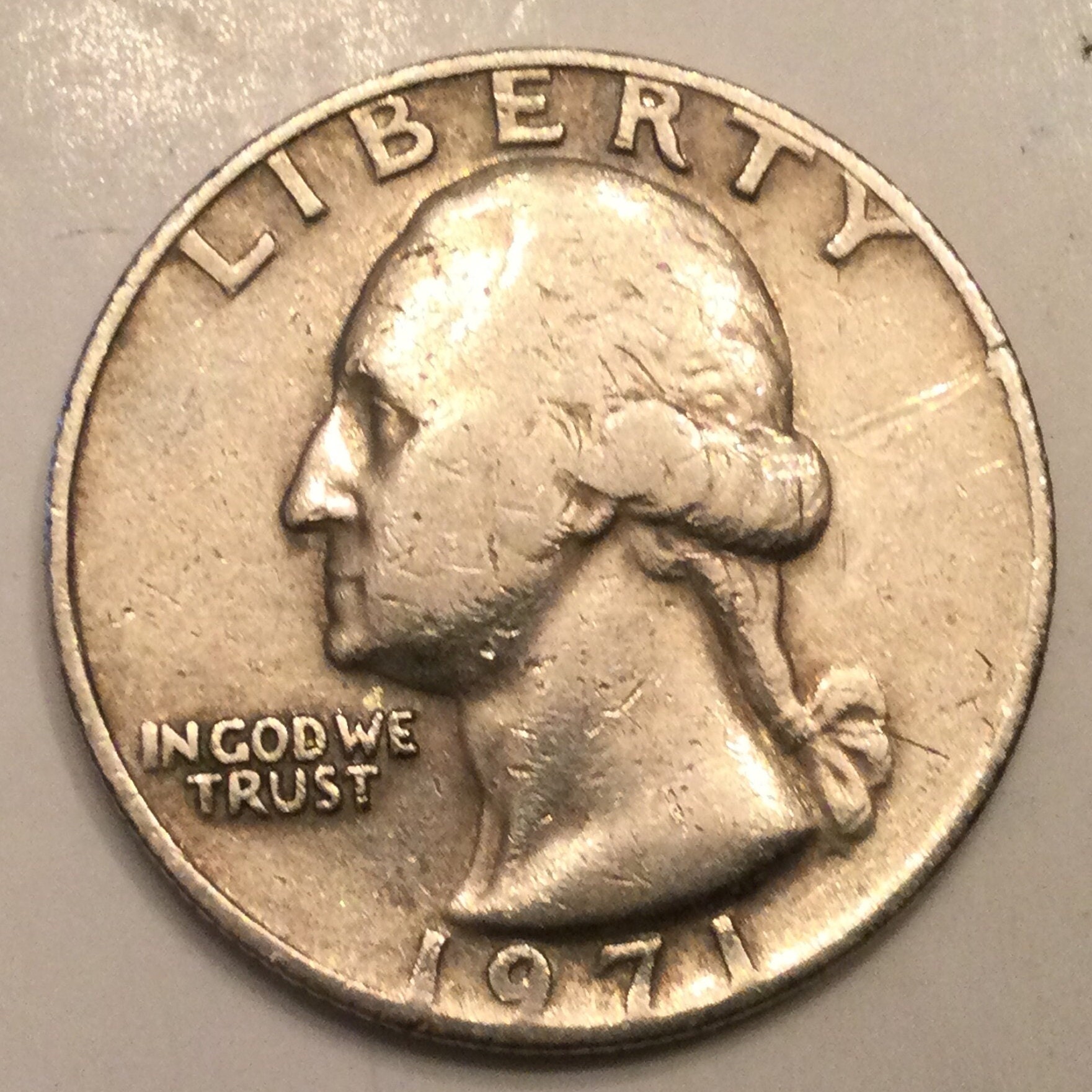 1971 Washington Quarter - Etsy