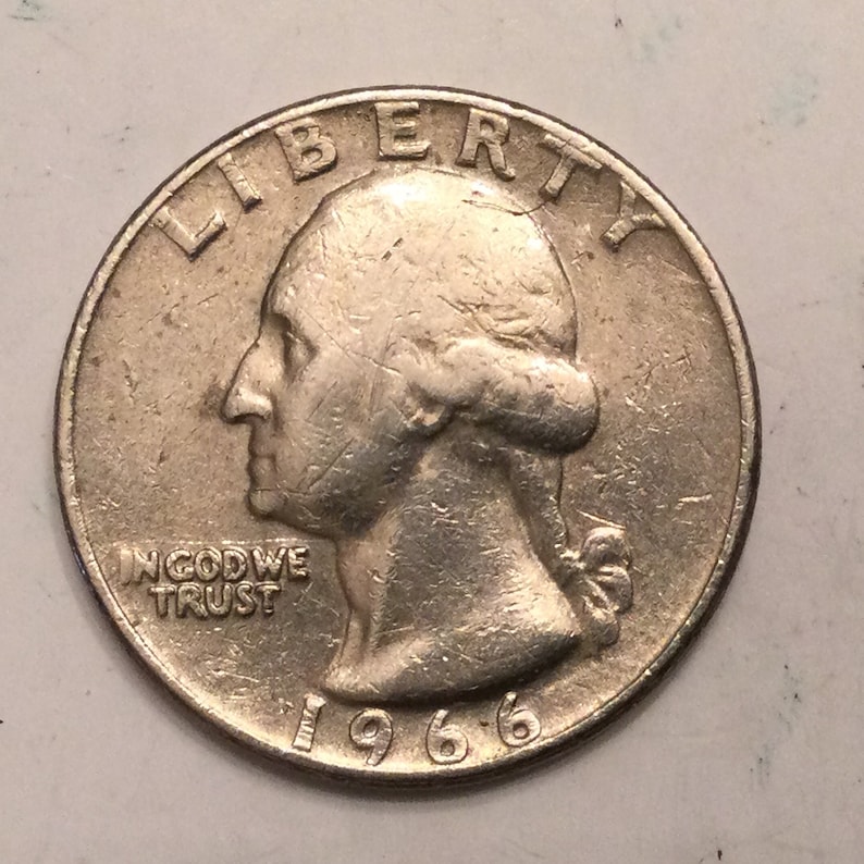 1966 Washington Quarter - Etsy