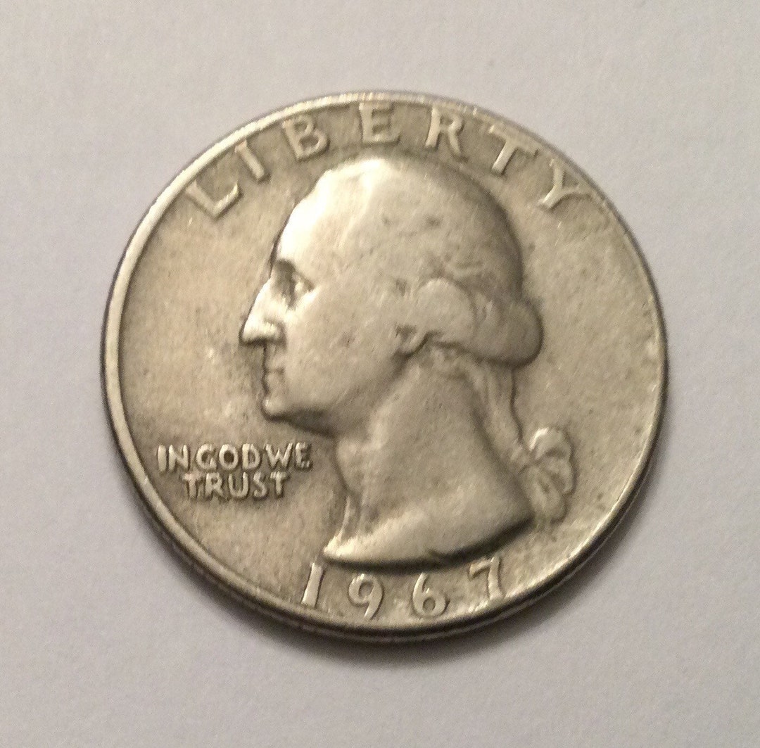 1967 Washington Quarter - Etsy