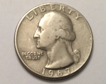 1967 Washington Quarter No Mint Mark Errors on Coin Edge - Etsy