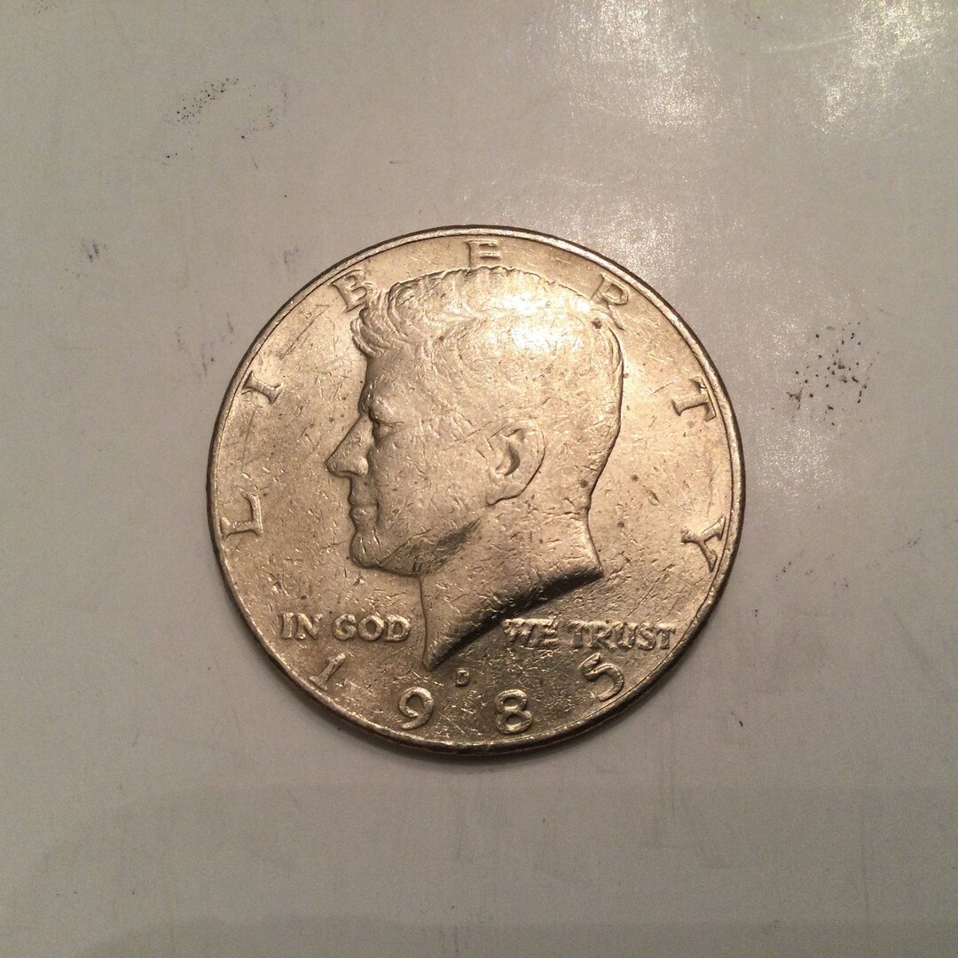 1985 D Kennedy Half Dollar - Etsy