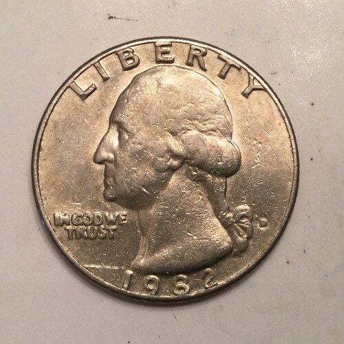 Collectible 1985 D Quarter Dollar US Coin George Washington - Etsy