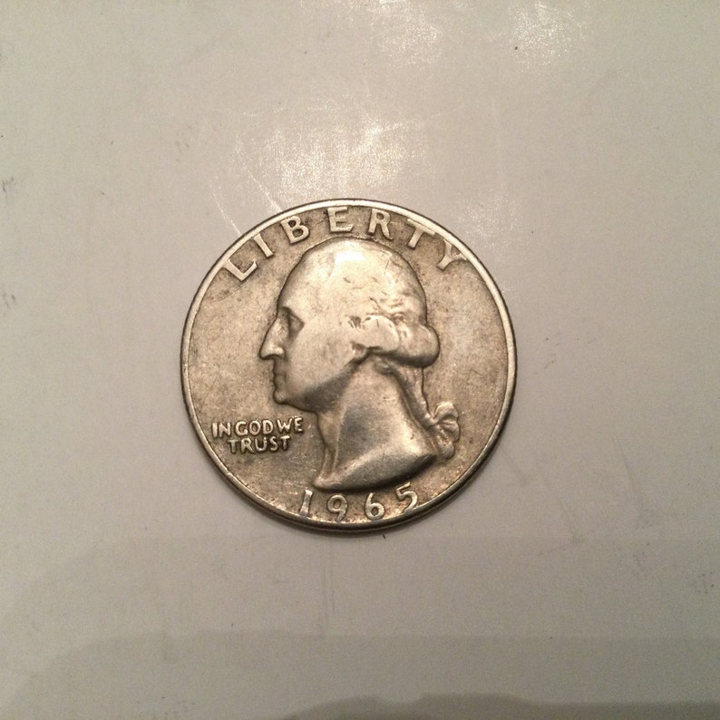 1965 Washington Quarter - Etsy
