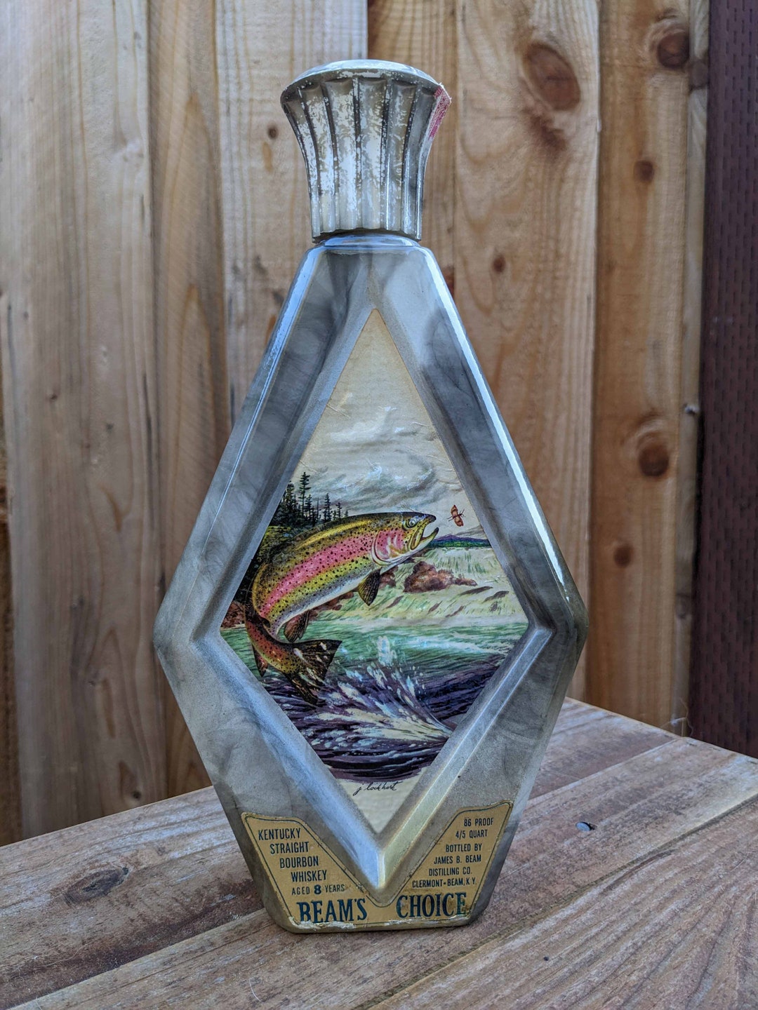 Vintage Jim Beam Bottle Jim Beam Decanter Vintage Whiskey - Etsy UK