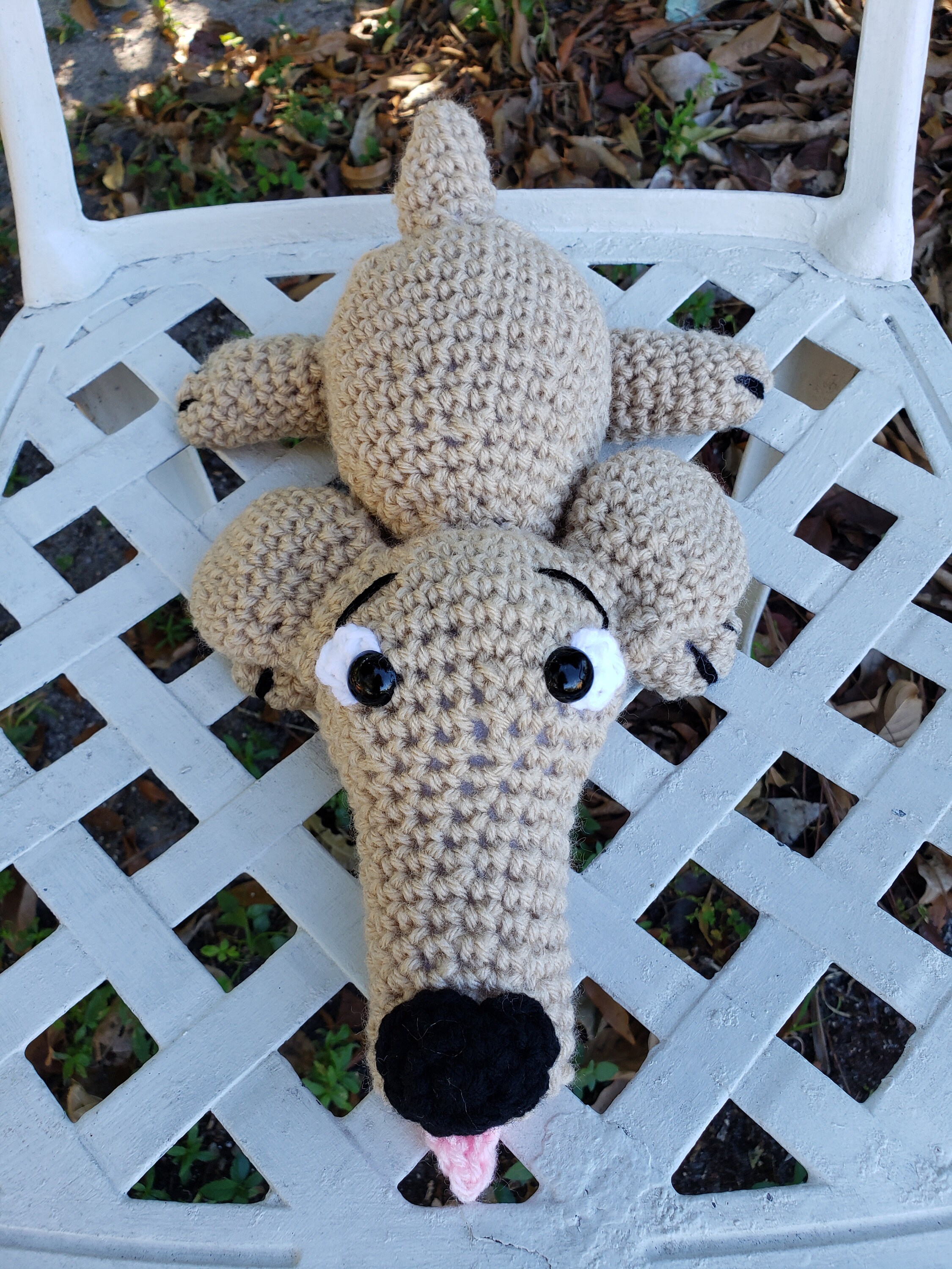 Crochet Amigurumi Plush Long Nose Borzoi Dog Commissions - Etsy