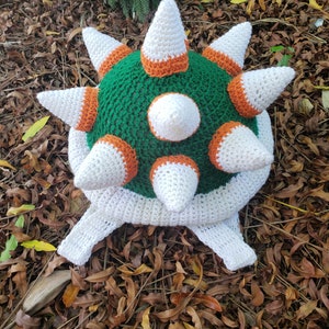 Crochet Cosplay Spike Turtle Shell Costume Backpack - Etsy