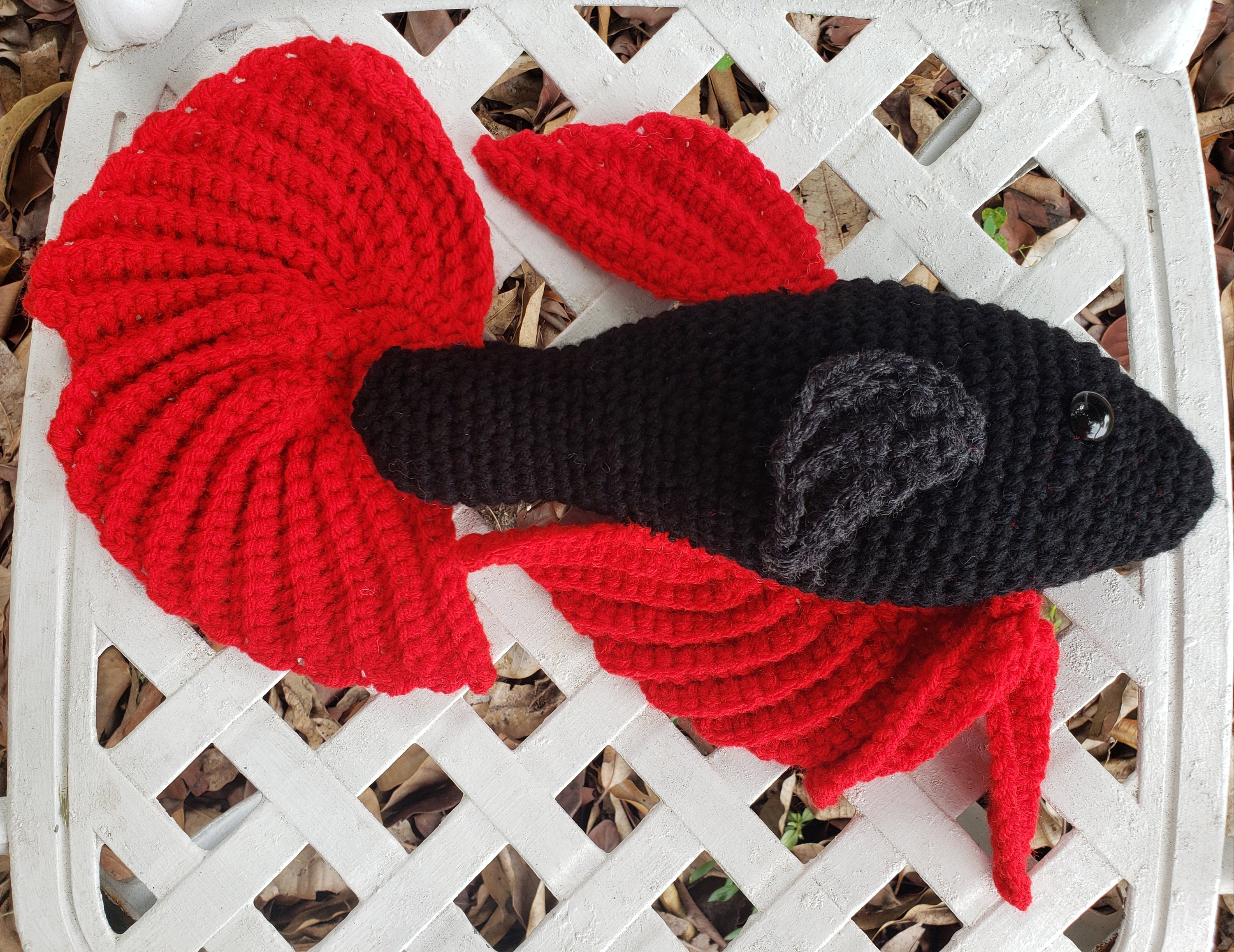 Crochet Amigurumi Betta Fish Plush Commissions - Etsy