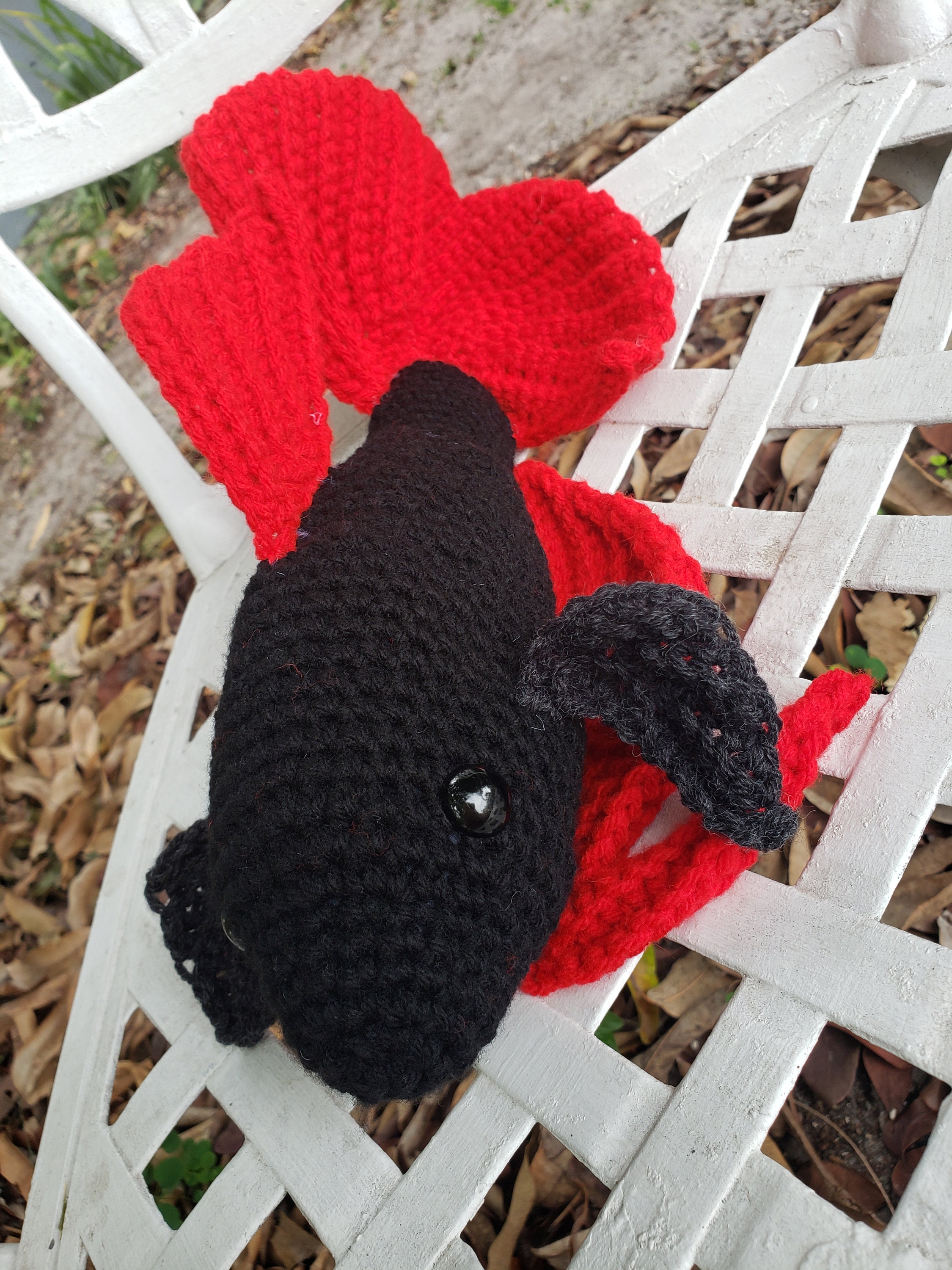 Crochet Amigurumi Betta Fish Plush Commissions - Etsy