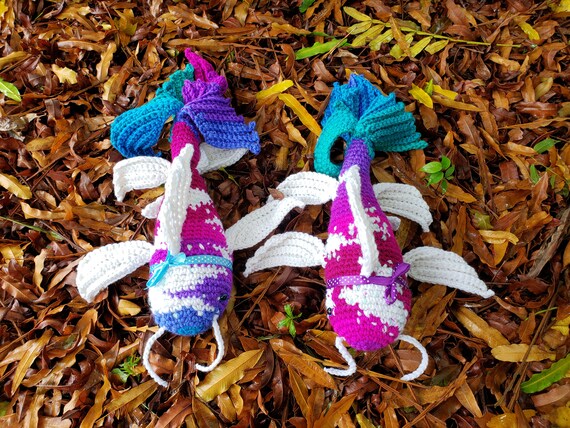 Crochet Amigurumi Plush Nebula Koi Fish Commissions | Etsy