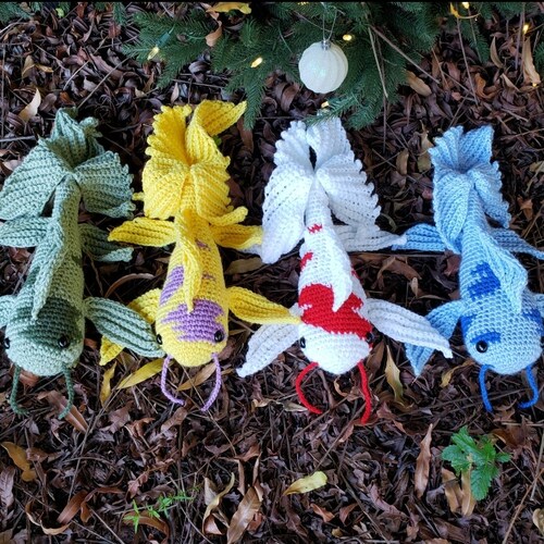 Koi Fish Amigurumi Pattern Koi Crochet Pattern Fish - Etsy