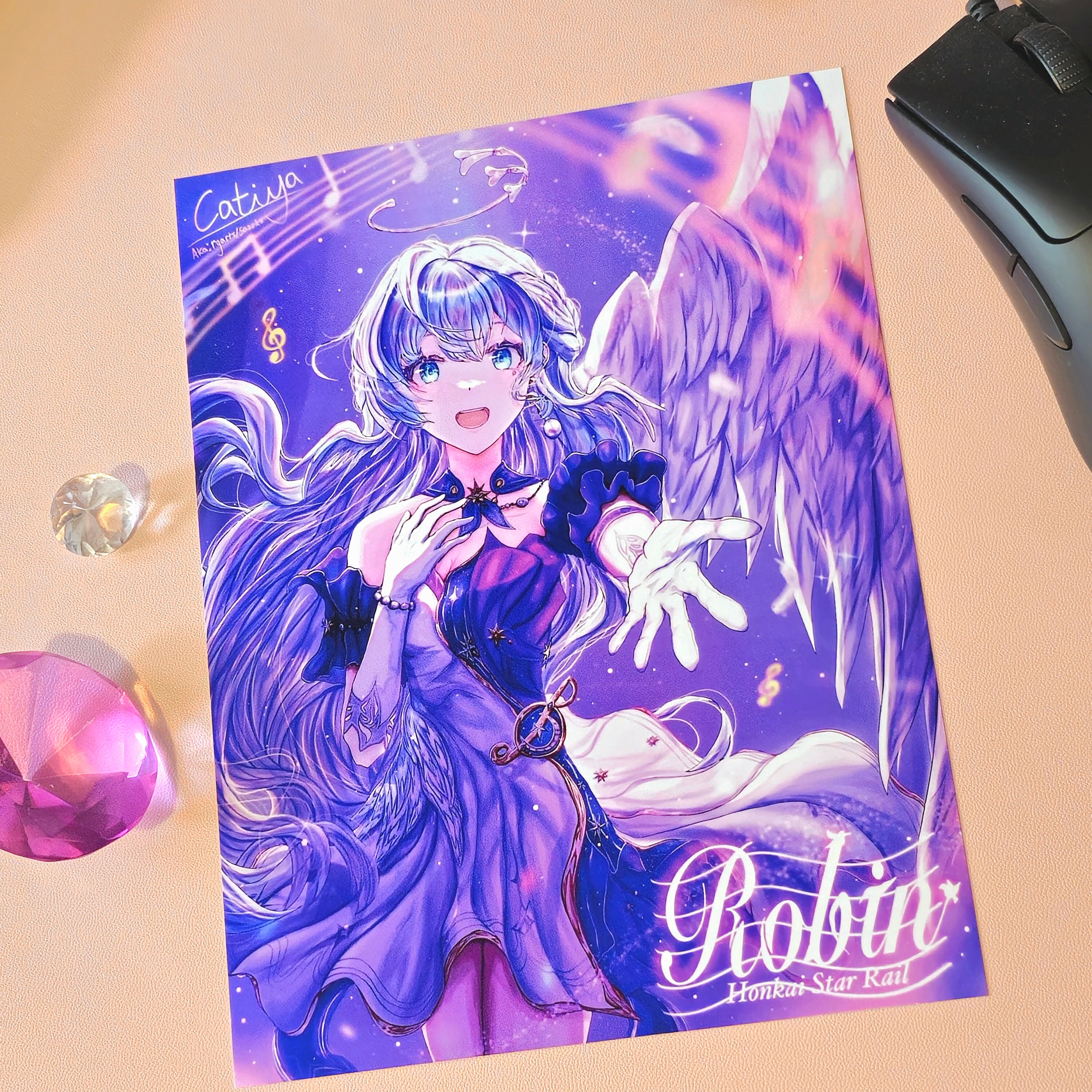 Honkai Star Rail | Robin Art Print - Etsy