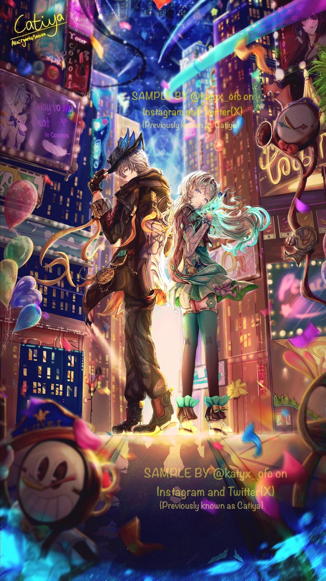 HSR Firefly & Caelus Dreamscape Art Print - Etsy