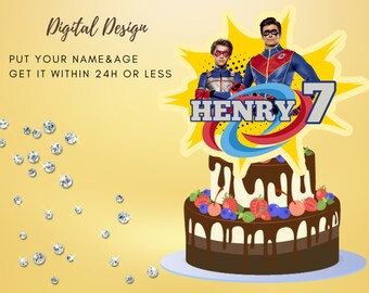 Henry danger cake topper - Etsy France