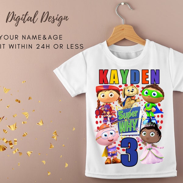 Super Why Birthday - Etsy