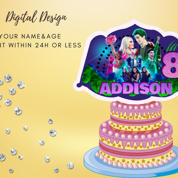 Addison Zombies Cake Topper - Etsy