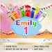 BABY FIRST TV Digital Printable Backdrop Banner Design Educational ...