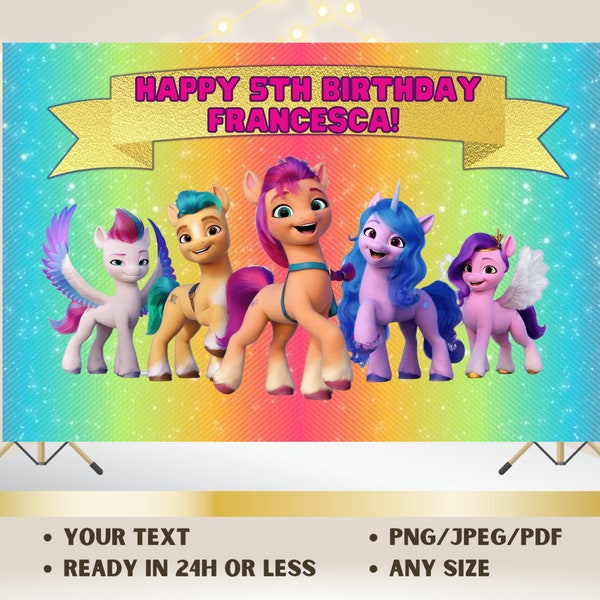 Little Pony Birthday - Etsy