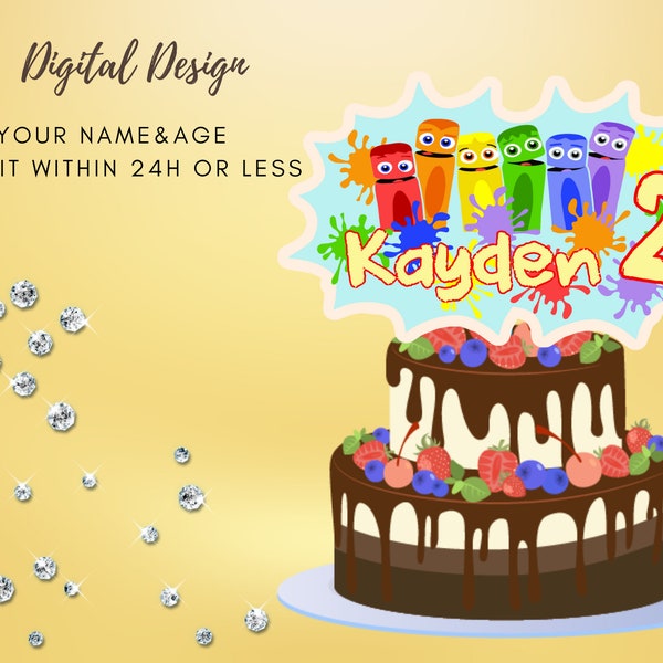 Color Crew Birthday - Etsy