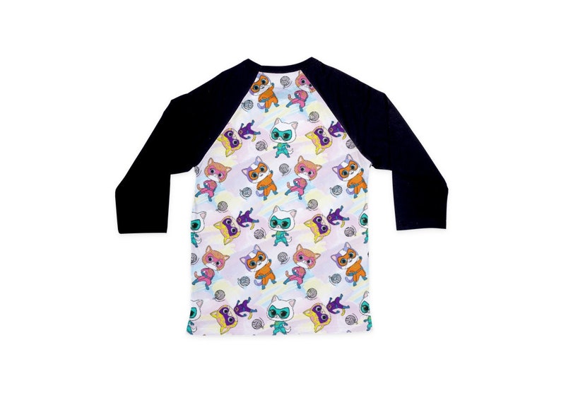 SUPER HERO KITTIES Digital Seamless Pattern Printable Fabric - Etsy