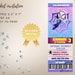 GHOST SPIDER GWEN Ticket Invitation Digital Printable Birthday Party ...