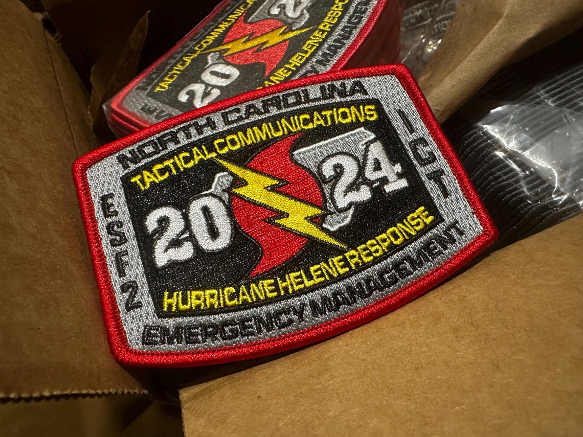 NC ESF-2 Helene Patch Original - Etsy