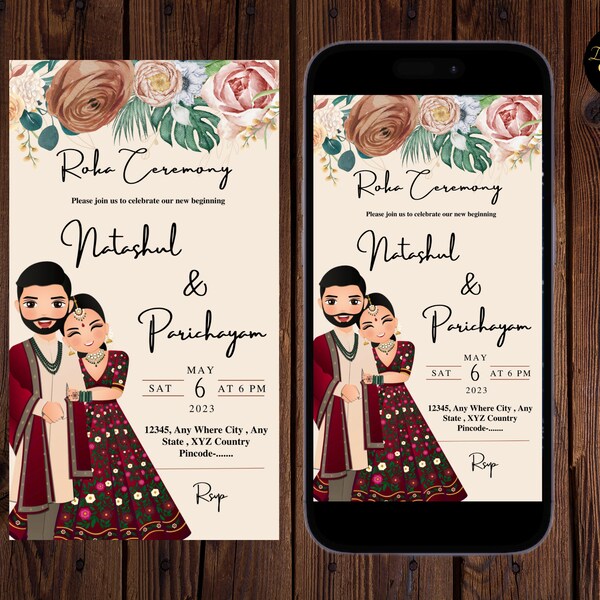 Sikh Roka Invite - Etsy