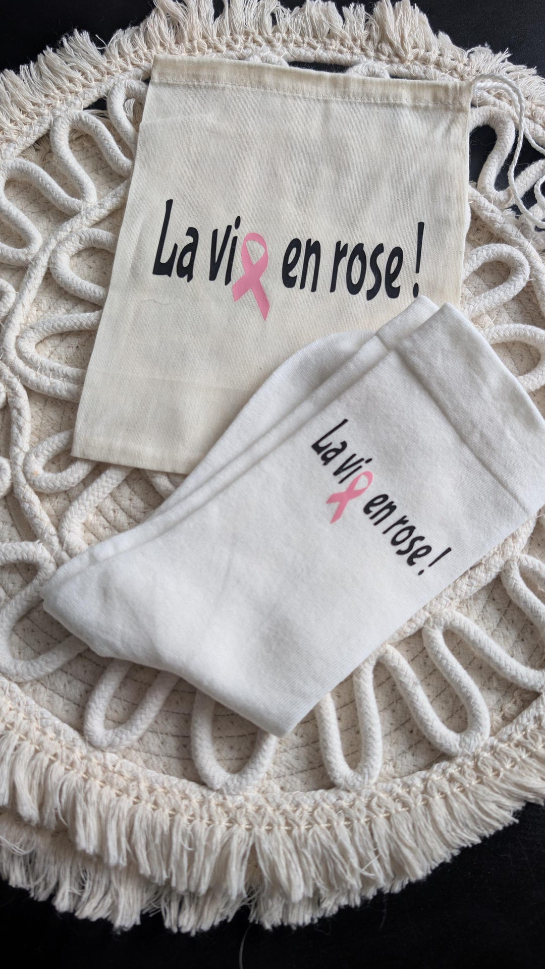 Personalized Socks Message Personalized Gift Box for Men and Women Pink ...