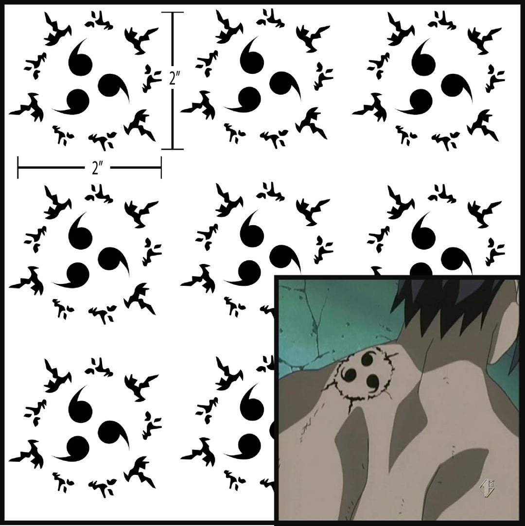 Temporary Tattoo - Curse Mark - Etsy